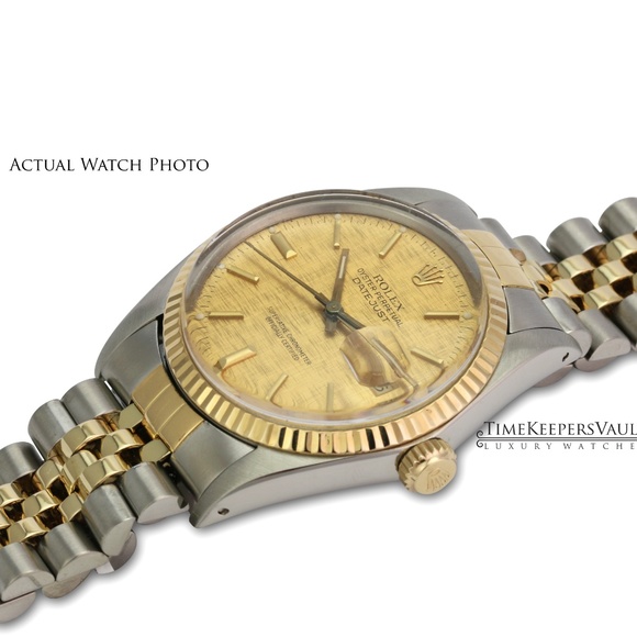 Rolex | Accessories | Rolex Mens Datejust Champagne Dial 36mm | Poshmark
